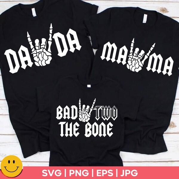 Bad two the bone svg - Etsy Portugal