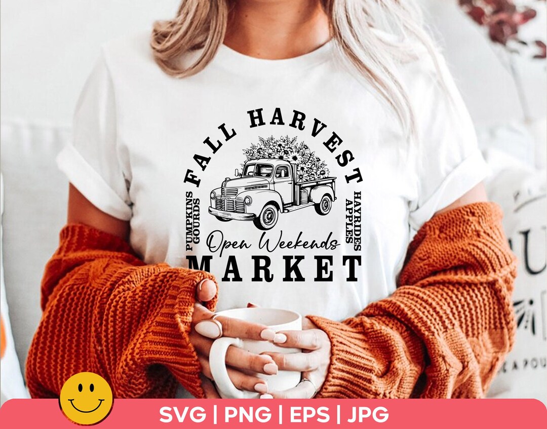 Fall Harvest Svg Png Harvest Season Svg Autumn Seasonal Svg - Etsy ...
