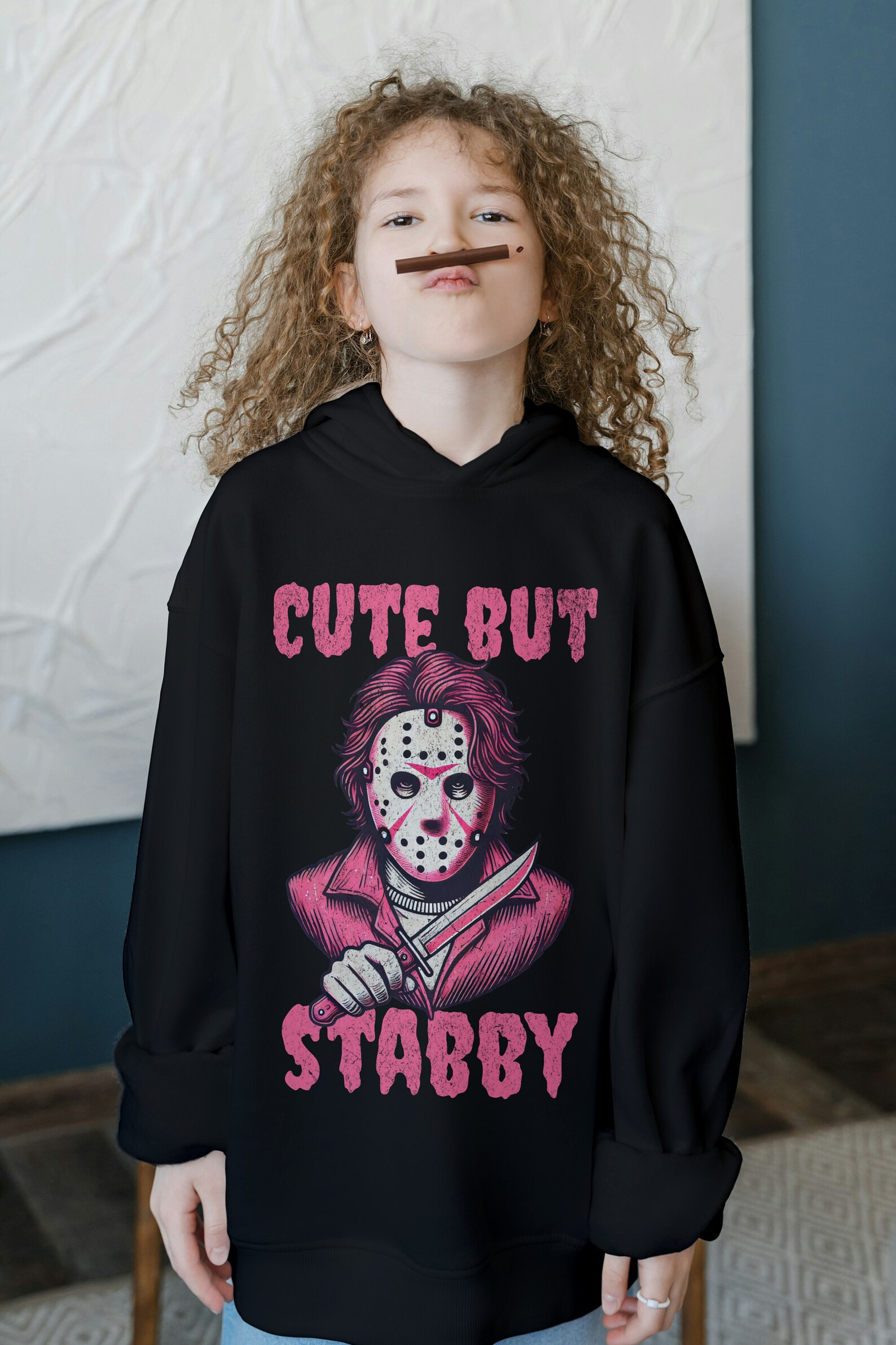 Pink Cute but Stabby Png Halloween Png Jason X Illustration Png Knife ...