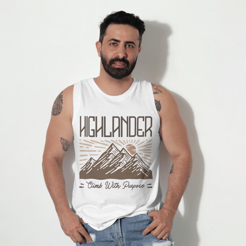 Highlander Png Climb With Purpose Png Mountaineering Sublimate Design ...