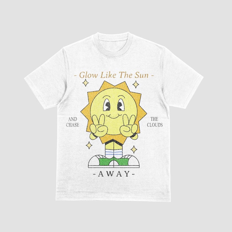 Glow Like the Sun and Chase the Clouds Away Png Sun Illustration Design ...