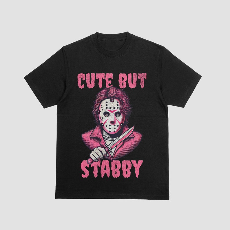 Pink Cute but Stabby Png Halloween Png Jason X Illustration Png Knife ...