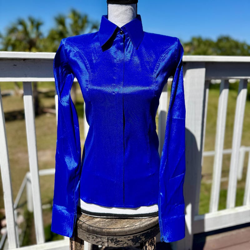 Taffeta Blouse - Etsy