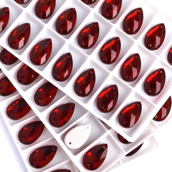 Deep Red Rhinestones - Etsy