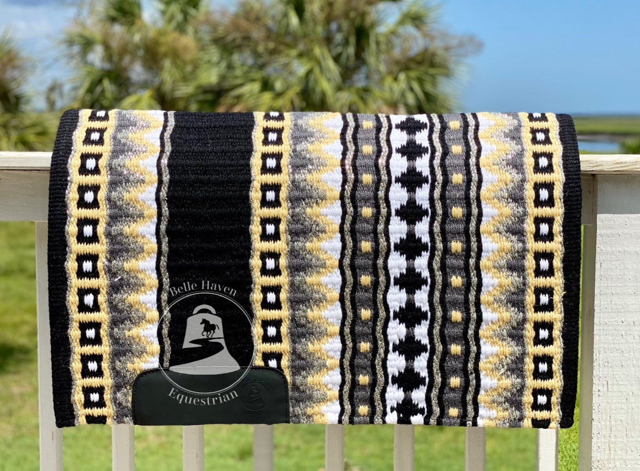 Show Saddle Pad Belle River Design Western Show Saddle Blanket 34x42 ...