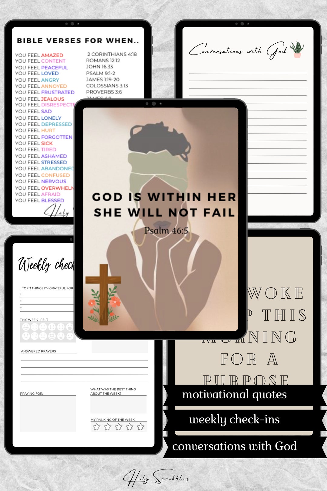 Faith Digital Planner Faith Planner Christian Planner Bible Study ...