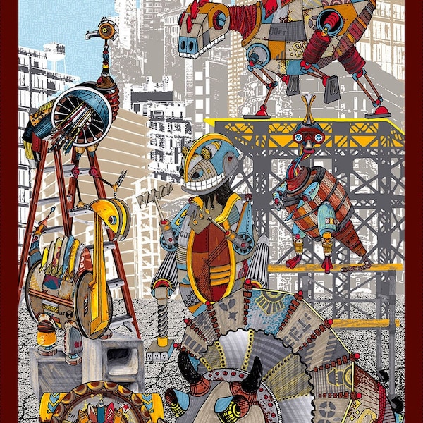 Dinosaur Quilt Panel - Etsy