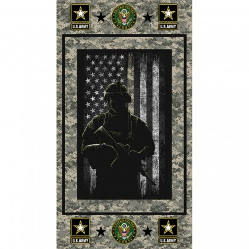 Military Quilt Panel - Etsy