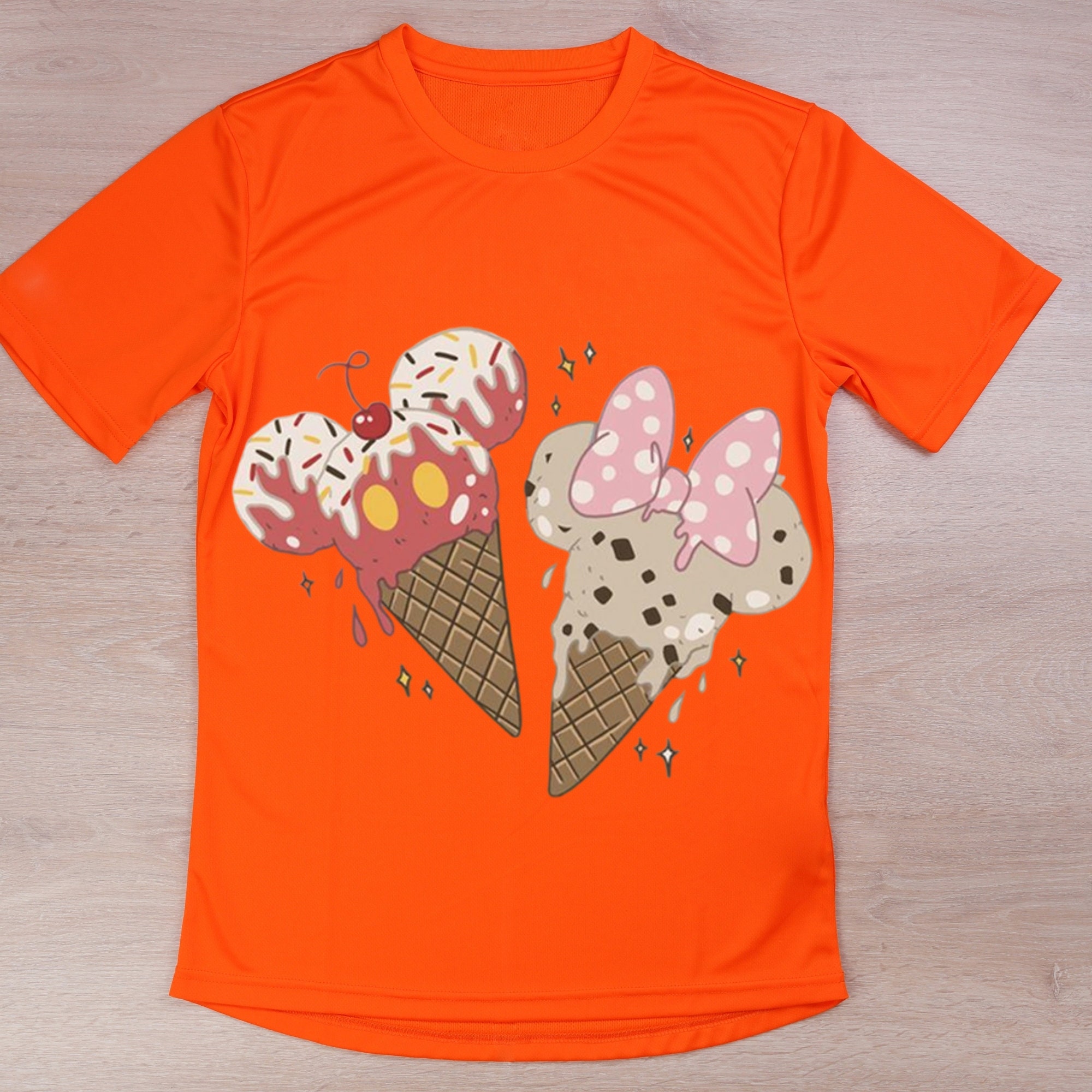 Mickey & Mimi Ice Cream Digital Design - Etsy