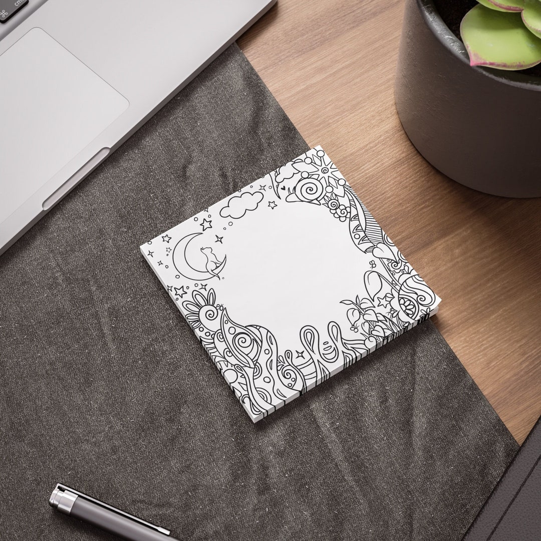 Blessing Doodle Post-it® Note Pad - Etsy