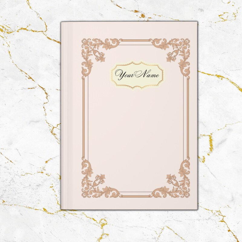 Aesthetic Pink Notebook - Etsy