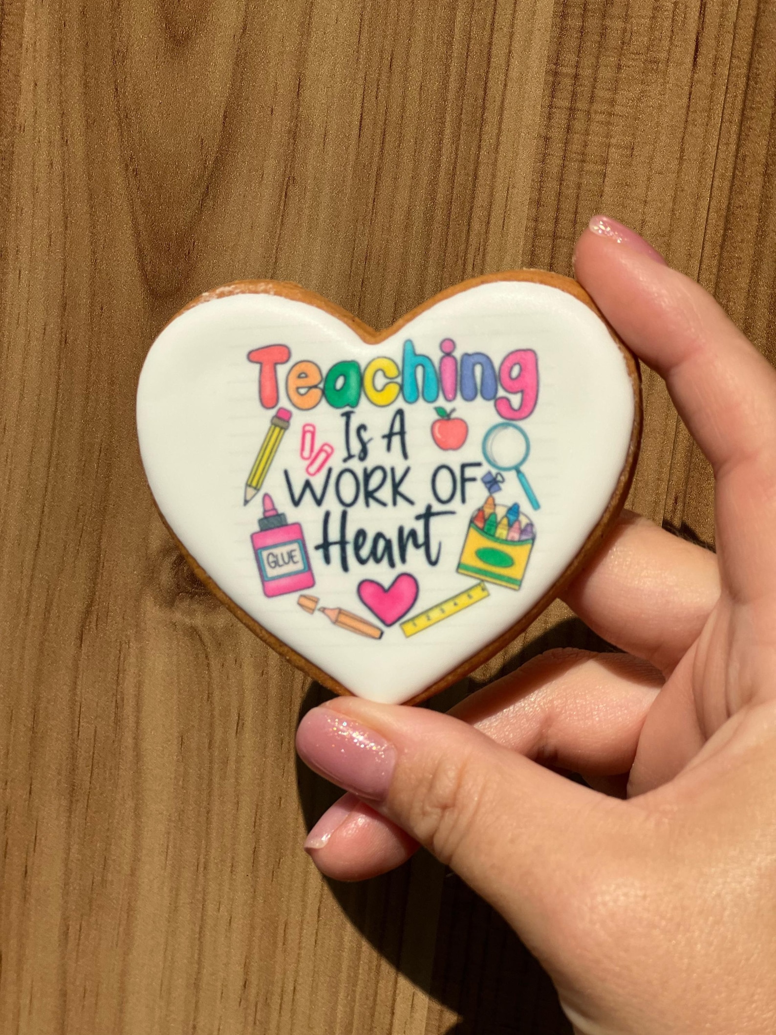 Teacher's Appreciation Sugar Cookies - Etsy