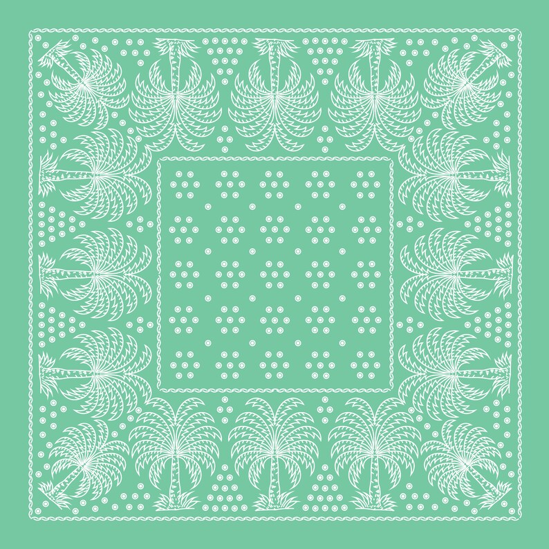 Buy Palm Tree Bandana SVG ,AI , PNG ,printable File 2222 Online in ...