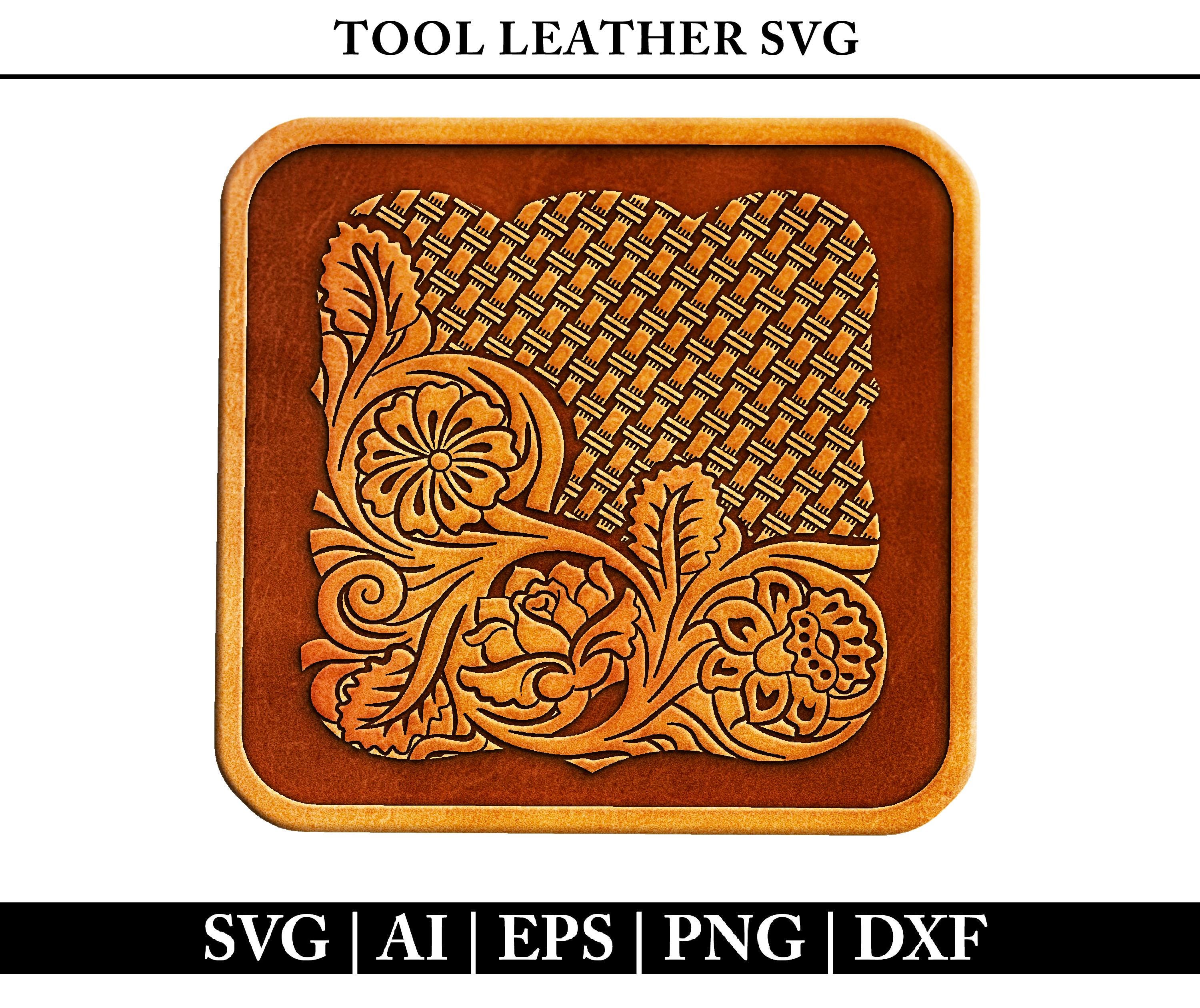 Western Tooled Leather Filigree Pattern SVG (digital Download) - Etsy