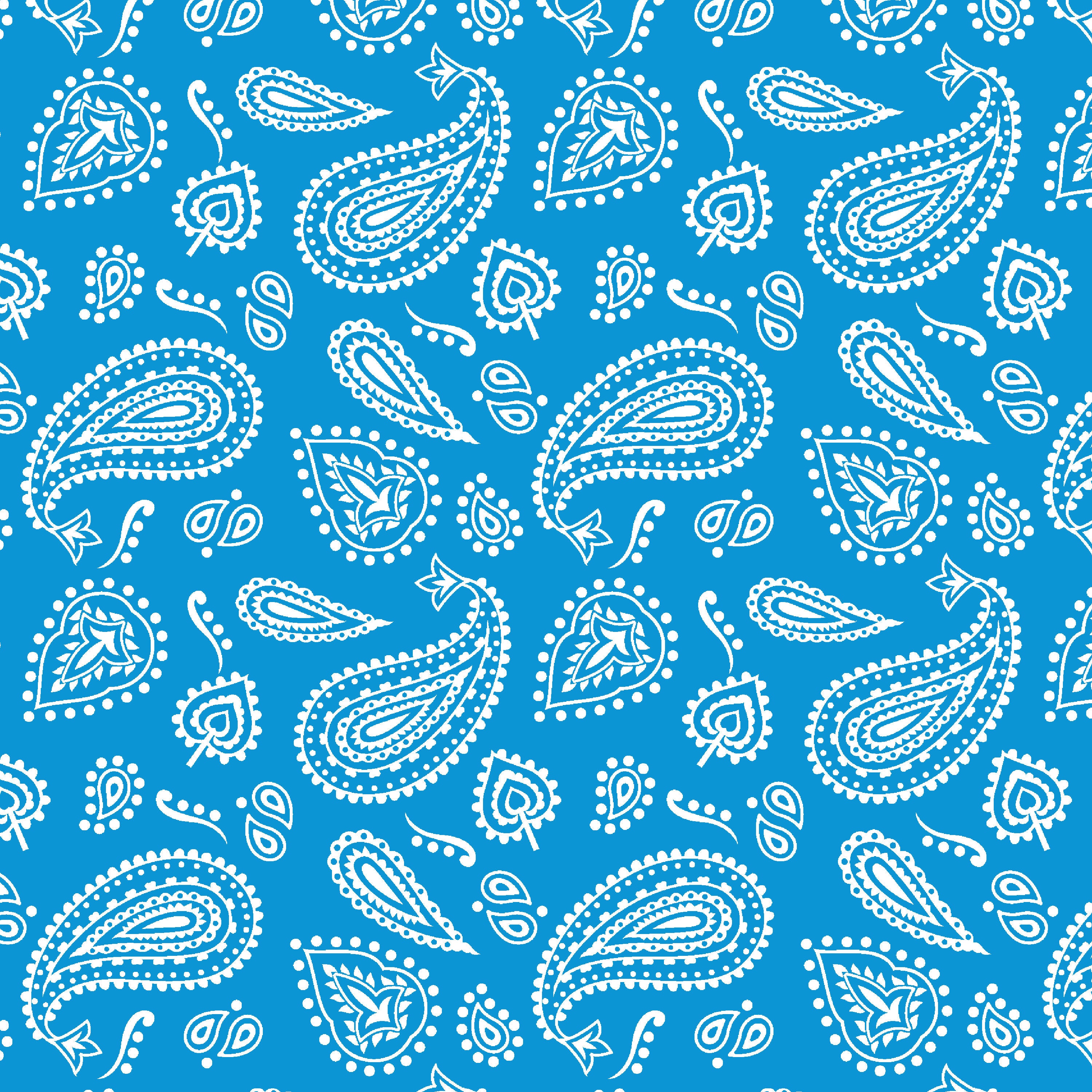 Bandana Paisley Pattern ,seamless Bandana Pattern Transparent ...