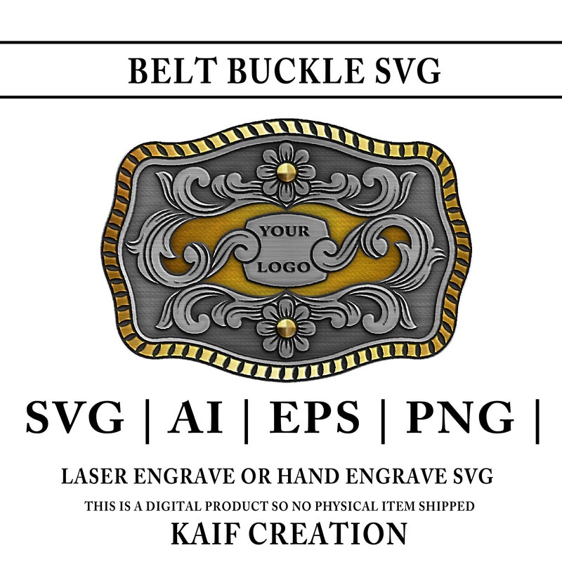 Western Buckle Patterns - Etsy
