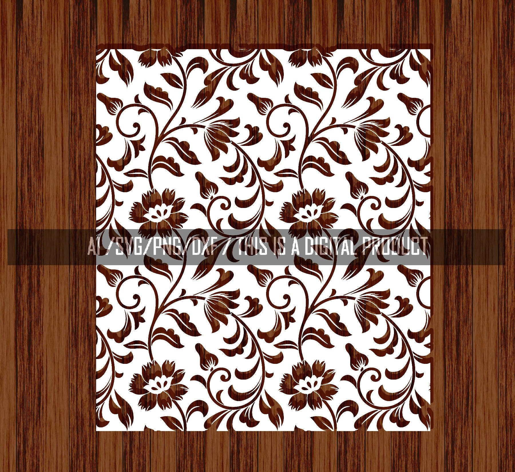 Tooled Leather Seamless Pattern Transparent Background SVG , AI, PNG ...