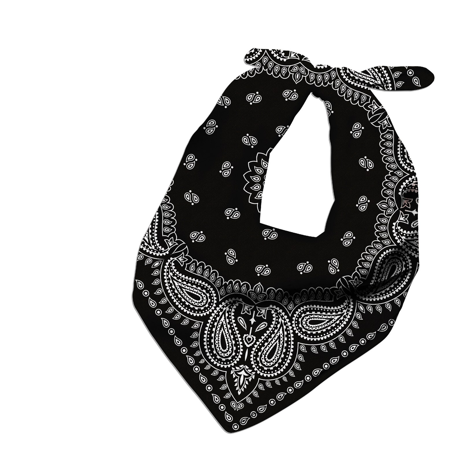 Paisley Bandana Vector: Printable Clipart (SVG, AI, PNG) - Etsy