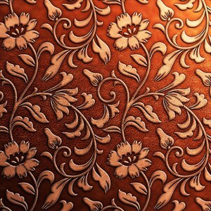 Tooled Leather Seamless Pattern Transparent Background SVG , AI, PNG ...
