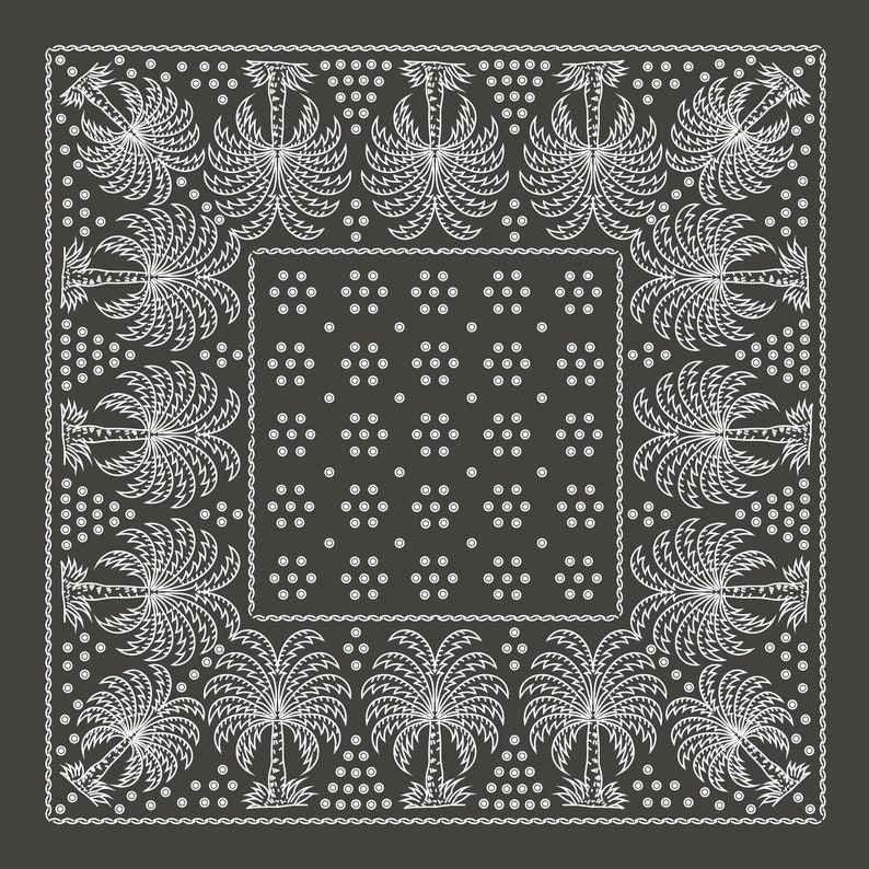 Buy Palm Tree Bandana SVG ,AI , PNG ,printable File 2222 Online in ...