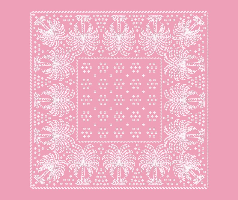 Palm Tree Bandana Svg ai Png printable File 2222 - Etsy