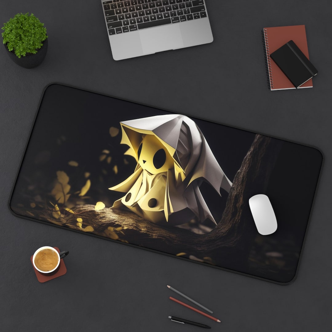 Cute Mimikyu Inspired Desk Mat Gaming Mouse Pad Large Mousepad - Etsy