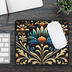 Unique Botanical Design Desk Mat Gaming Mouse Pad Large Mousepad, MTG ...