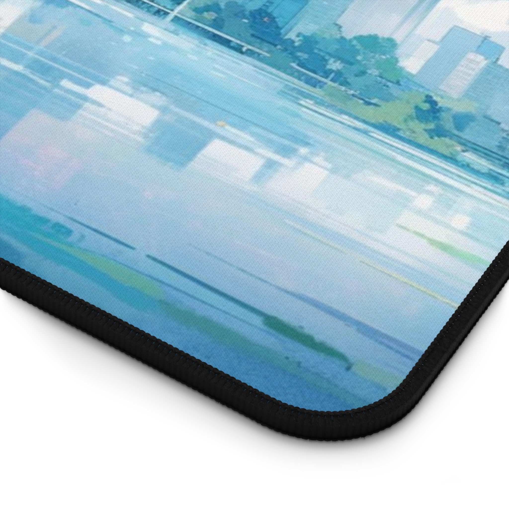 Lo-fi Pixelated City Skyline Desk Mat Gaming Mouse Pad Large - Etsy