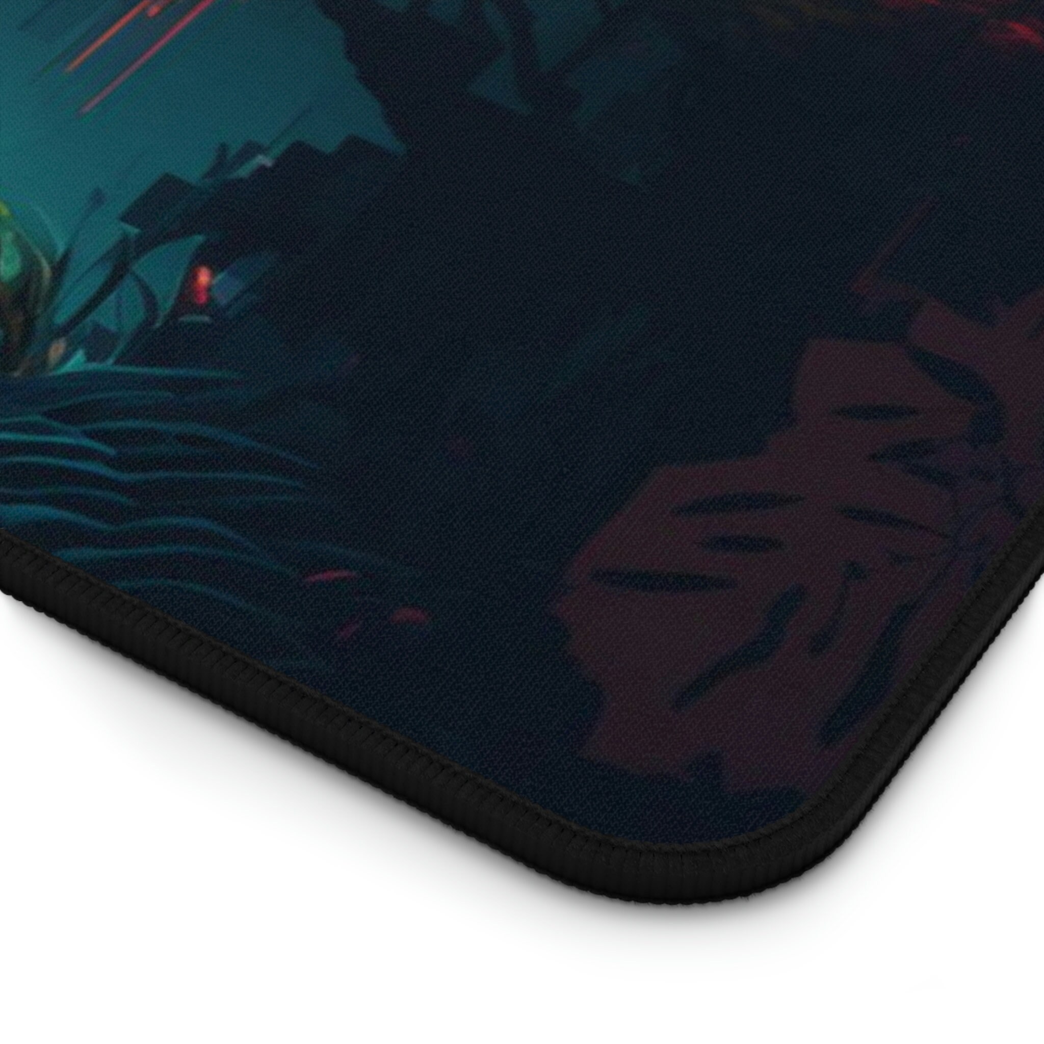 Colorful Fantasy Waterfall Landscape Gaming Mouse Pad - Unique Desk Mat ...