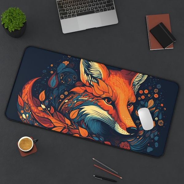 Fox Mouse Pad - Etsy