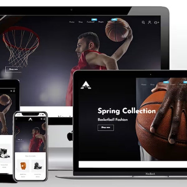 Shopify Website Templates - Etsy