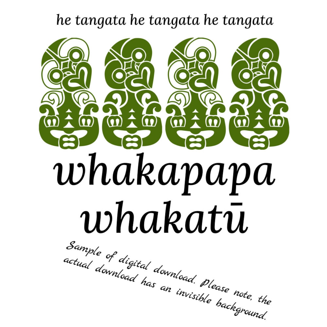 Māori-inspired Graphic Digital Design, Whakapapa Whakatū - Roots That ...