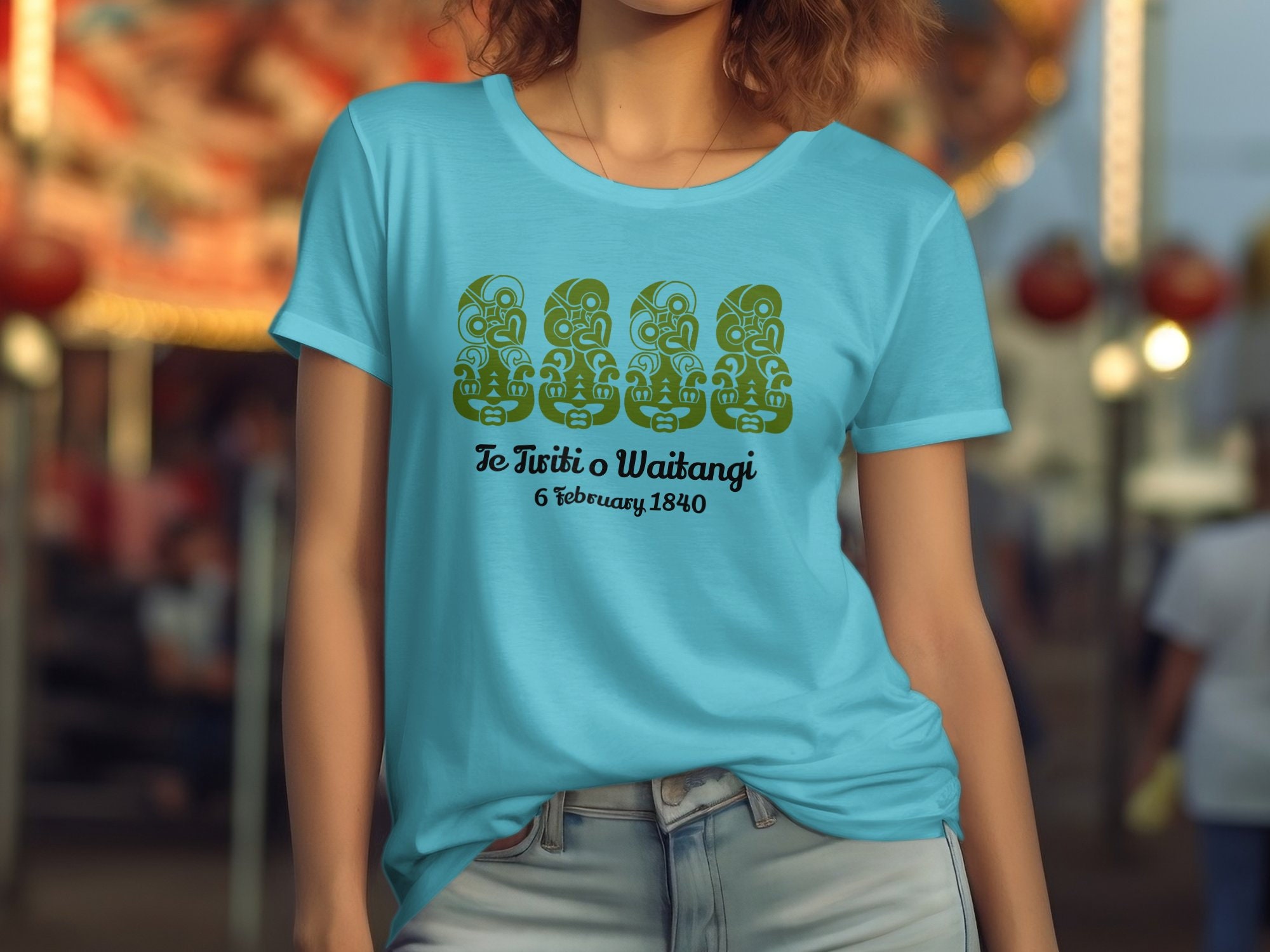 Digital Māori Te Tiriti O Waitangi Tiki Design, Waitangi Artwork for ...