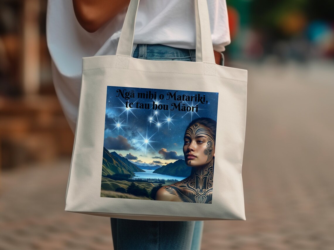 Matariki Māori New Year Digital Artwork, Papatūānuku Aotearoa, Three ...