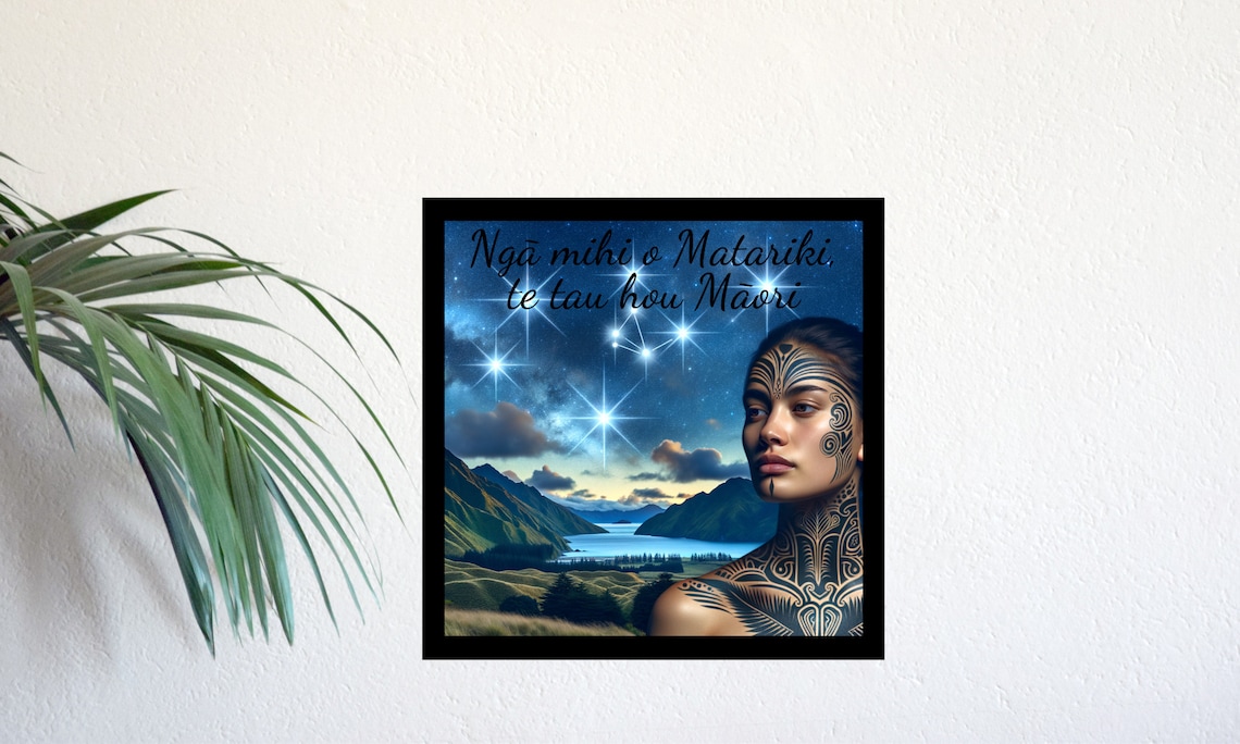 Matariki Māori New Year Art, Papatūānuku Aotearoa, 3 Digital Files ...