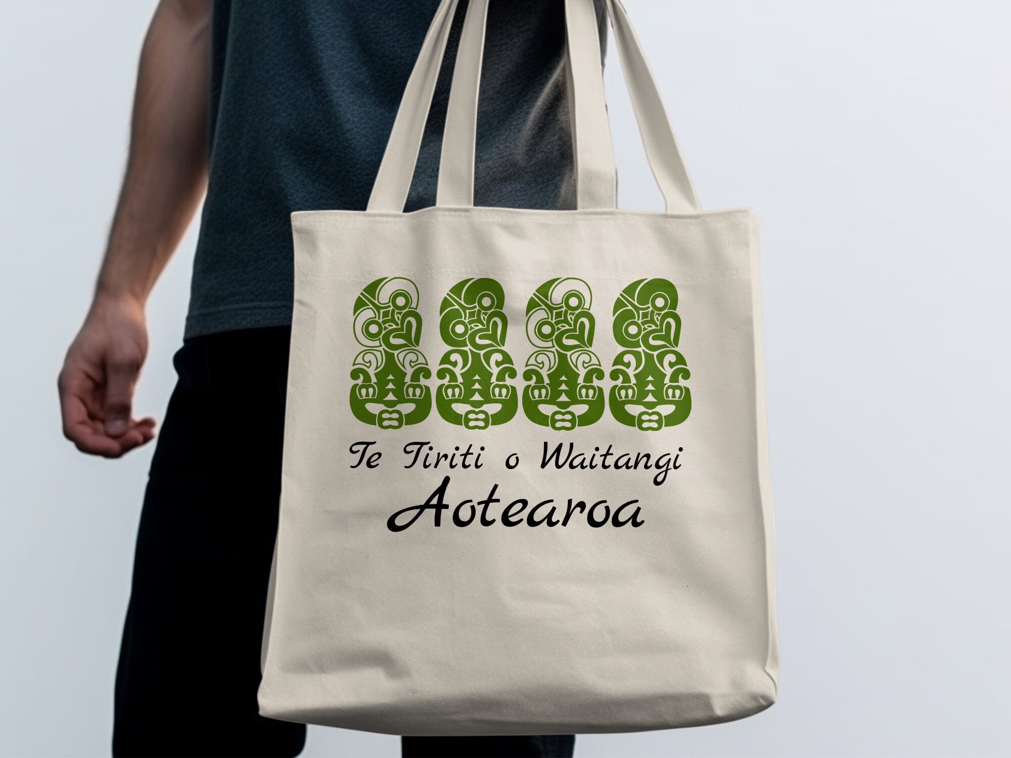 Digital Māori Te Tiriti O Waitangi Tiki Design, Waitangi Artwork for ...