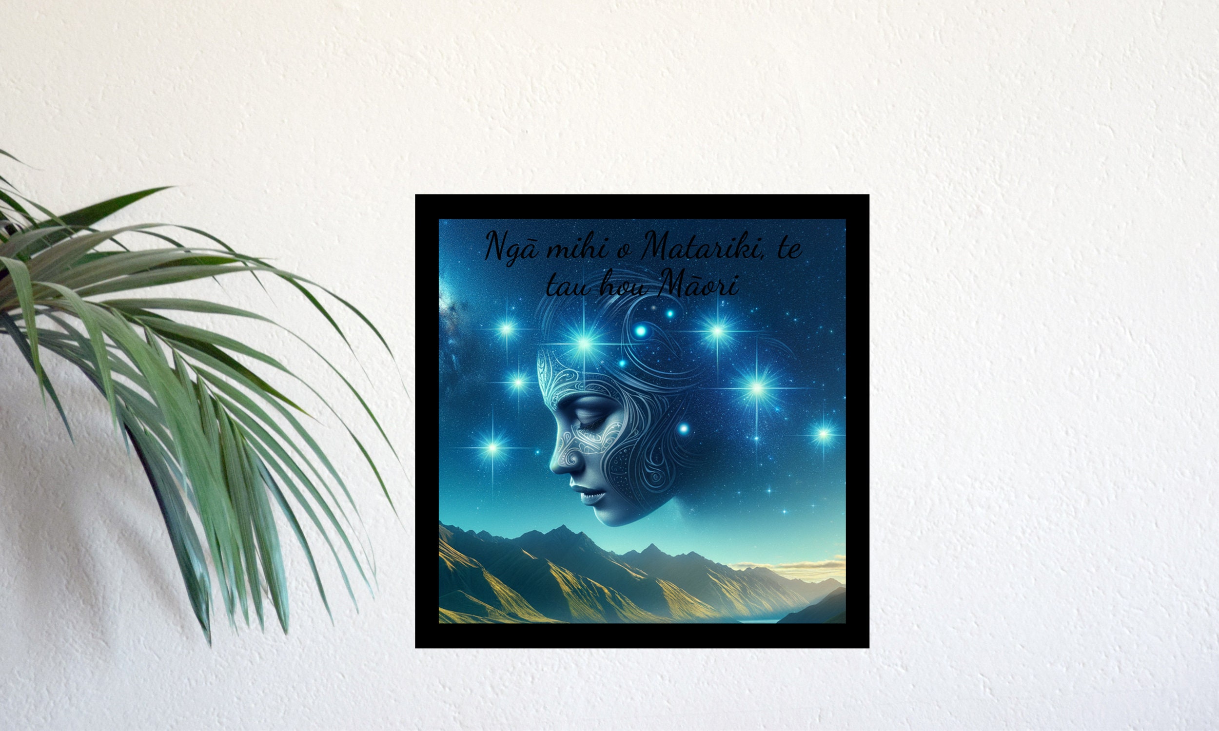 Matariki Māori New Year Digital Artwork, Papatūānuku Aotearoa, Three ...