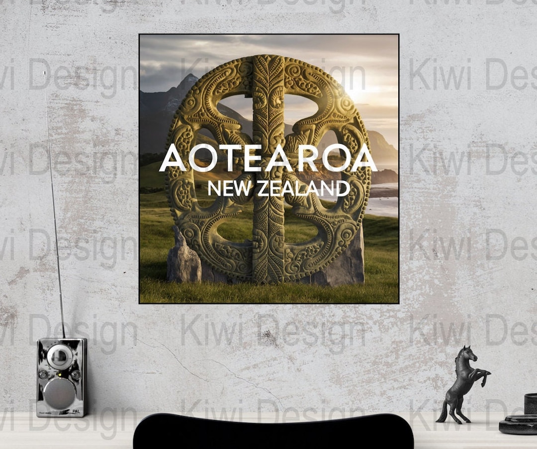 Aotearoa New Zealand Digital Download Wall Art, New Zealand Landscape ...