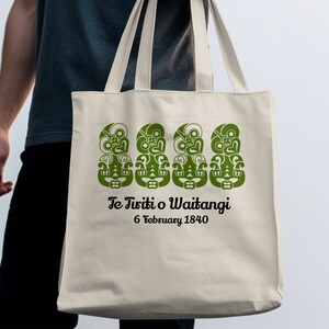 Digital Māori Te Tiriti O Waitangi Tiki Design, Waitangi Artwork for ...