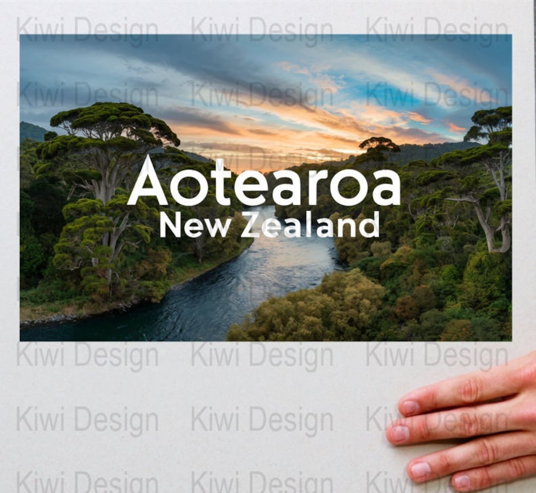 Aotearoa New Zealand Digital Download Wall Art, New Zealand Landscape ...