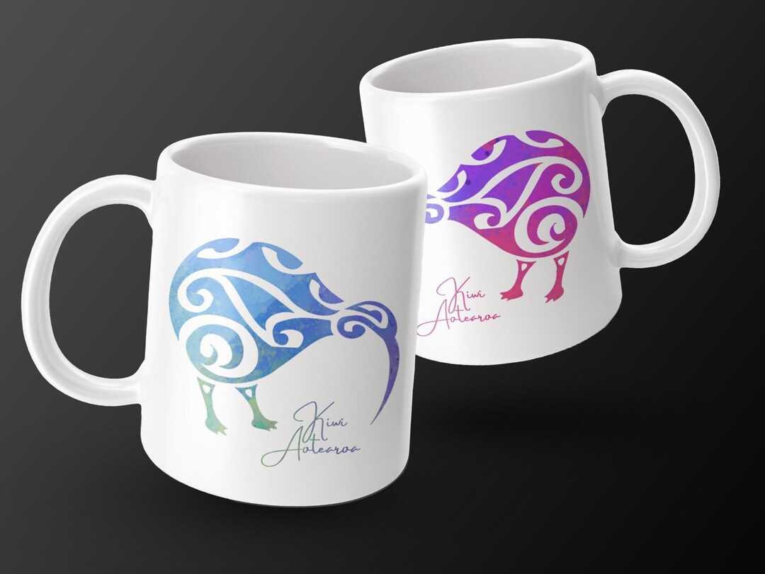 Kiwi Aotearoa - Iconic New Zealand Kiwi Mug - Etsy