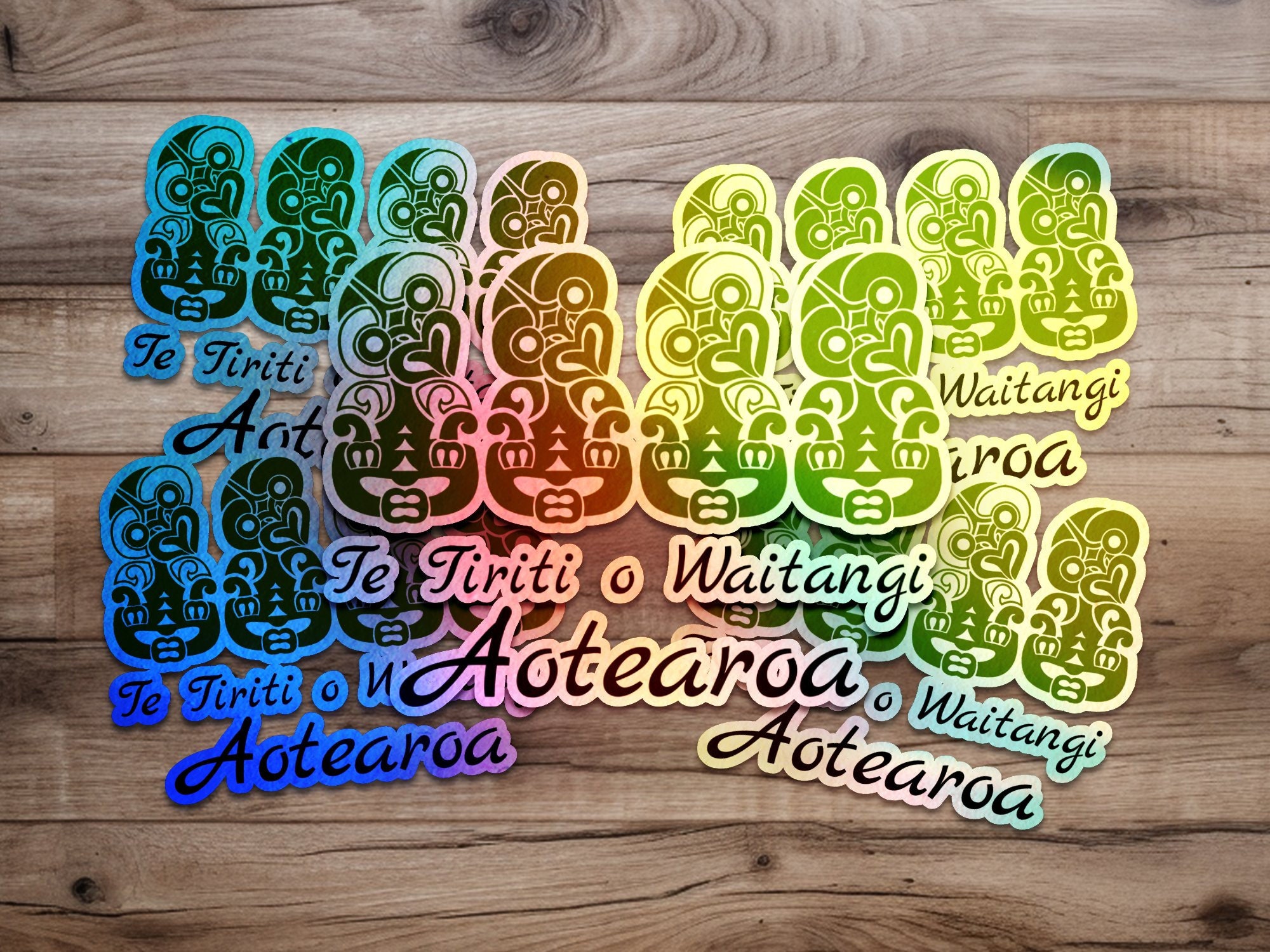 Digital Māori Te Tiriti O Waitangi Tiki Design, Waitangi Artwork for ...