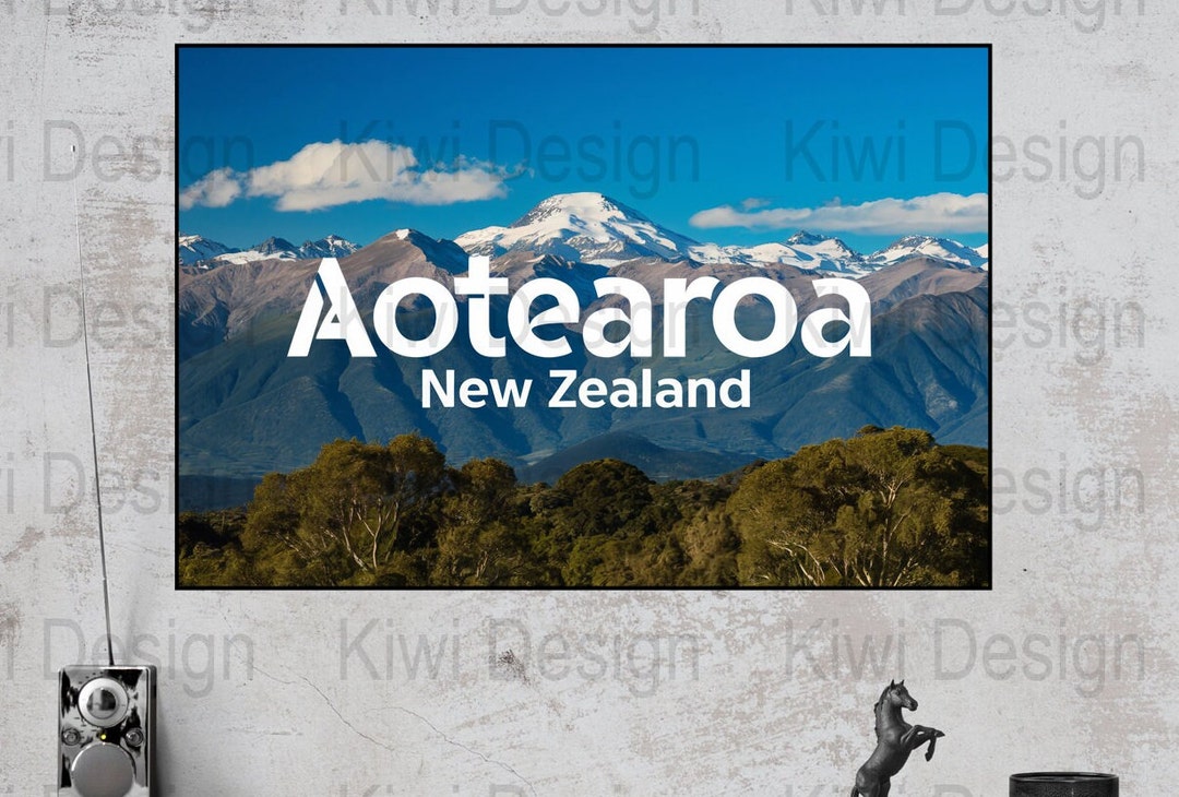 Beautiful Aotearoa New Zealand Digital Print Wall Art, Stunning New ...