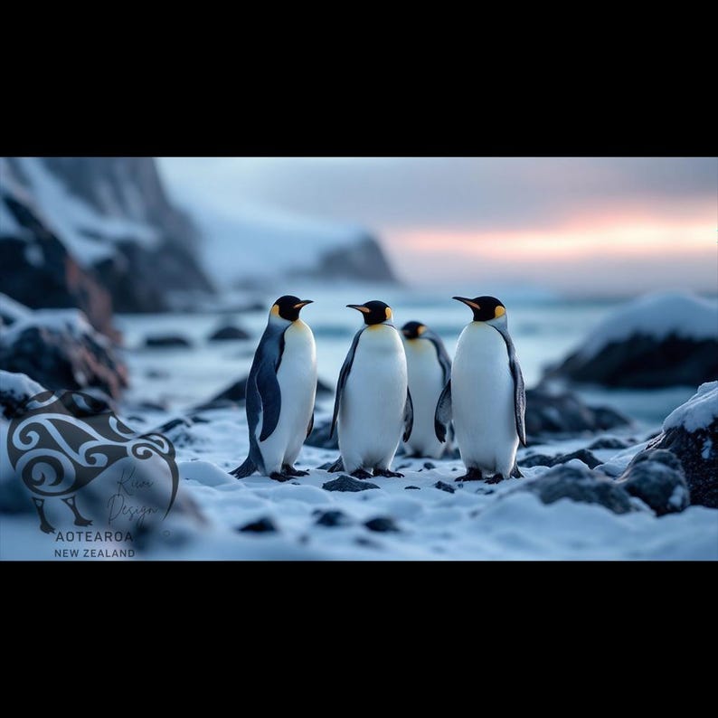 Emperor Penguin Digital Download High Resolution Wall Art Instant ...