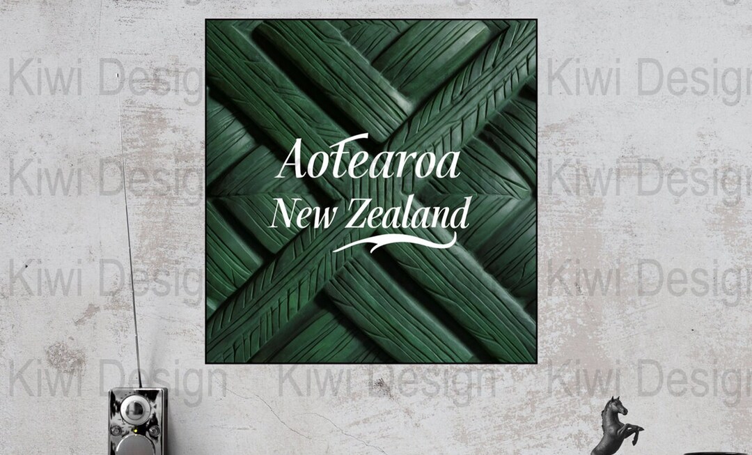 Aotearoa New Zealand Digital Art Print, New Zealand Wall Decor, Instant ...