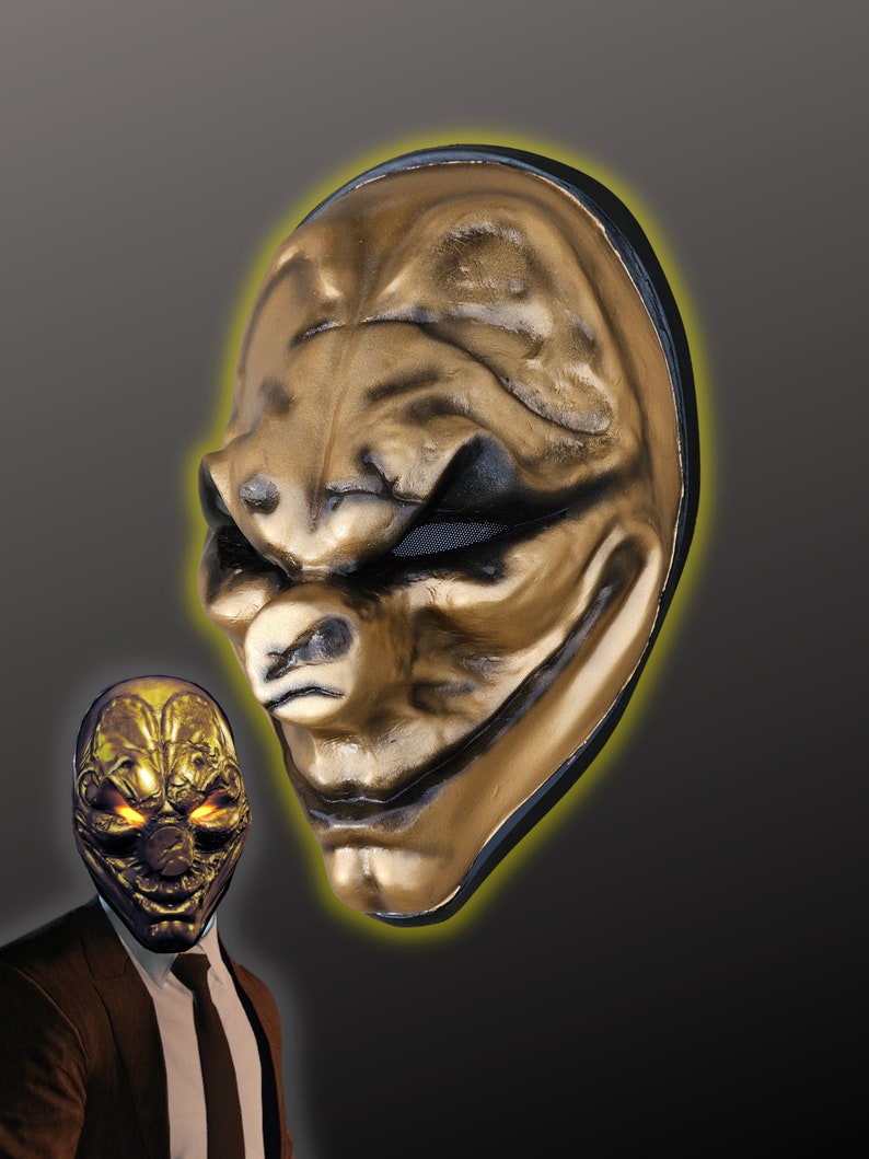 Payday 2 HOXTON OVERKILL MASK - Etsy