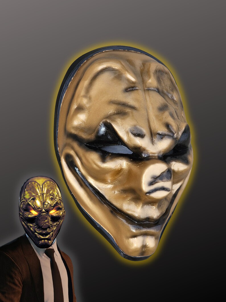 Payday 2 HOXTON OVERKILL MASK - Etsy