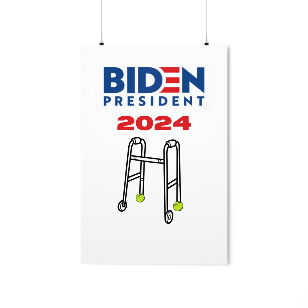 BIDEN 2024 Matte Vertical Posters - Etsy