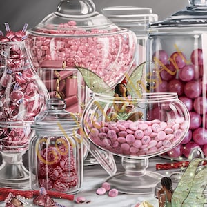 Chocolate Lover Fairies | Chocolates | Candies | Gumballs | Glass Jars ...