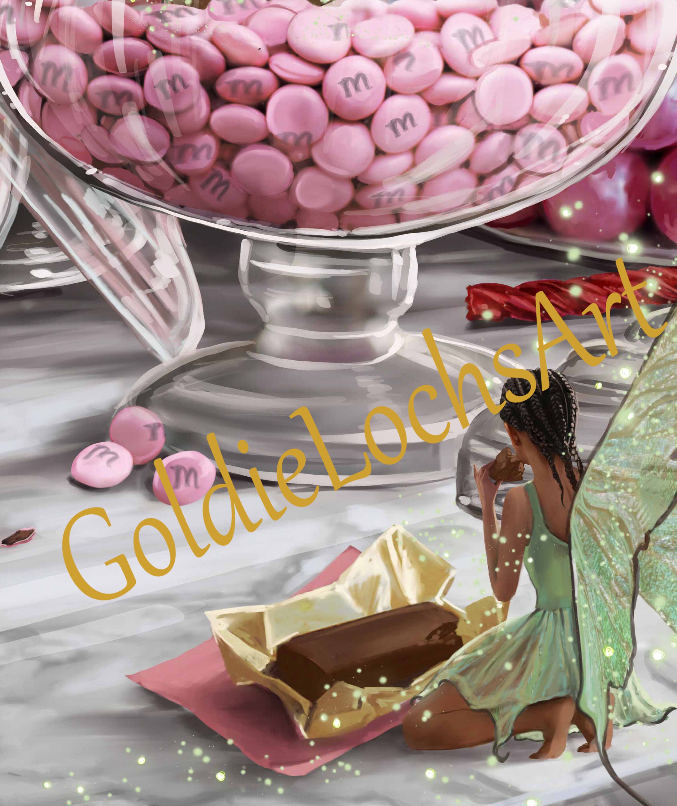 Chocolate Lover Fairies | Chocolates | Candies | Gumballs | Glass Jars ...